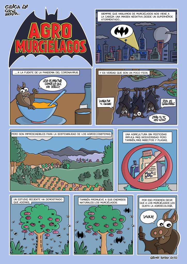 Agromurciélagos – Ciencia en cómic
